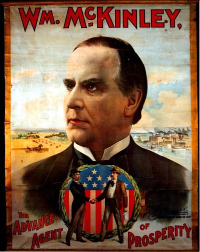1896 Campaign Poster | McKinley Memorial Library